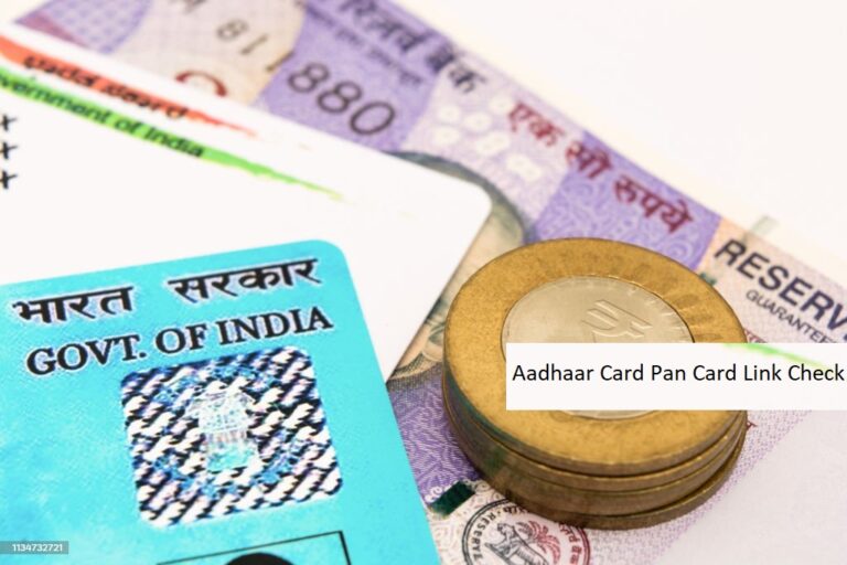 Aadhaar Card Pan Card Link Check - NiveshKarLo